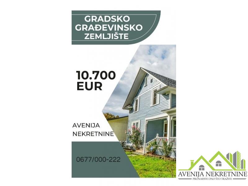 Sićevo, gradsko građevinsko zemljište 739m2