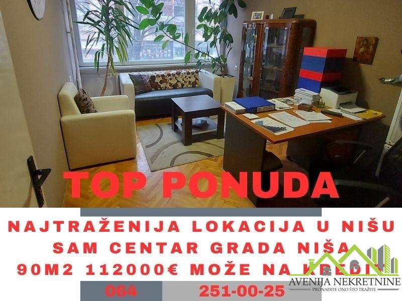 Trenutno najpovoljnija ponuda na tržištu, centar grada 90m2, 112000e, može na kredit