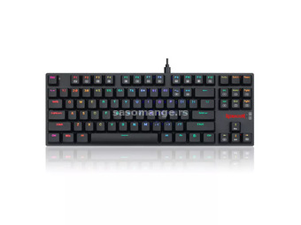 Aps TKL RGB Wired Mechanical Keyboard, red