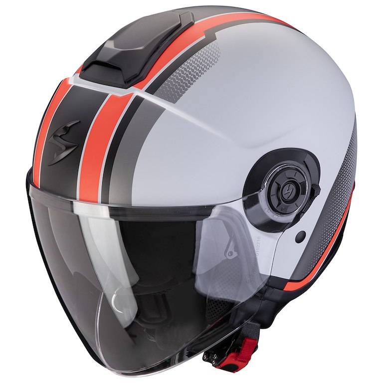 EXO-CITY II VEL Matt Grey-Red
