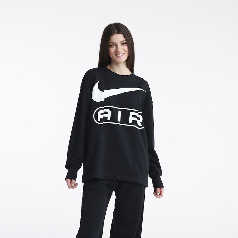 NIKE Duks w nsw air oos flc creW W