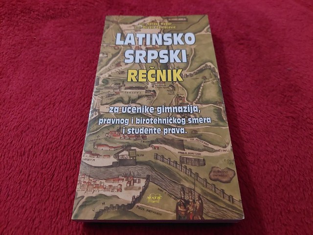 Latinsko srpski rečnik za učenike gimnazija NOVO