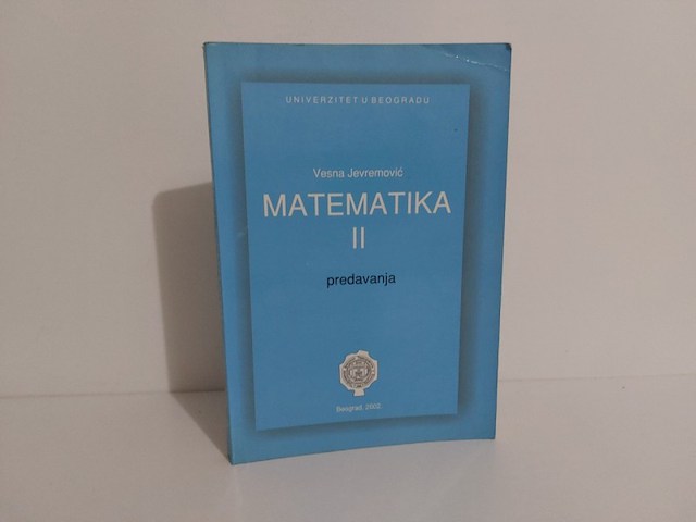 Matematika II - Vesna Jevremović