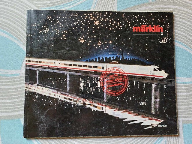 Marklin - Katalog - 1985/1986 - Z