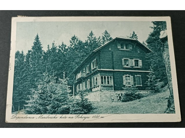 Razglednica...Pohorje...1928