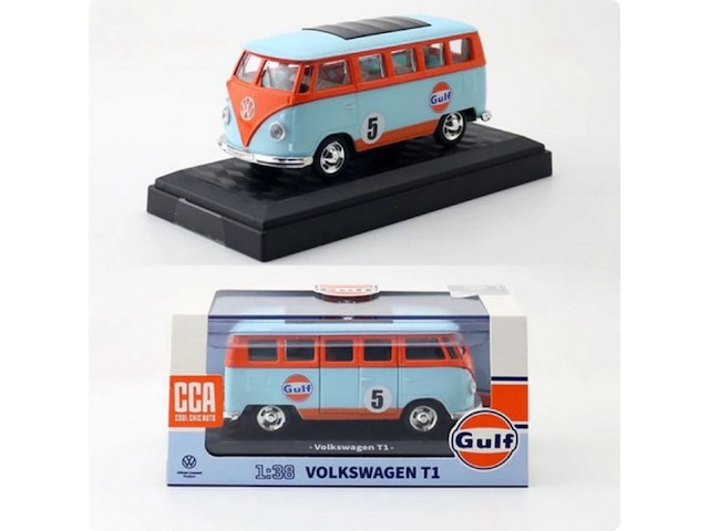 1:38 Volkswagen T1 Bus, Gulf edition