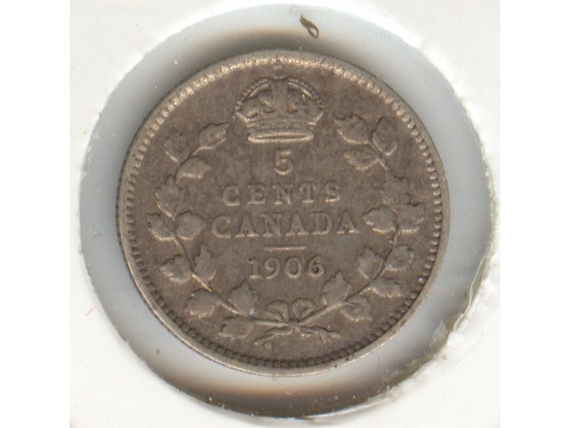 Kanada 5 cents 1906
