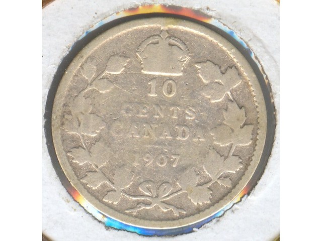 Kanada 10 cents 1907