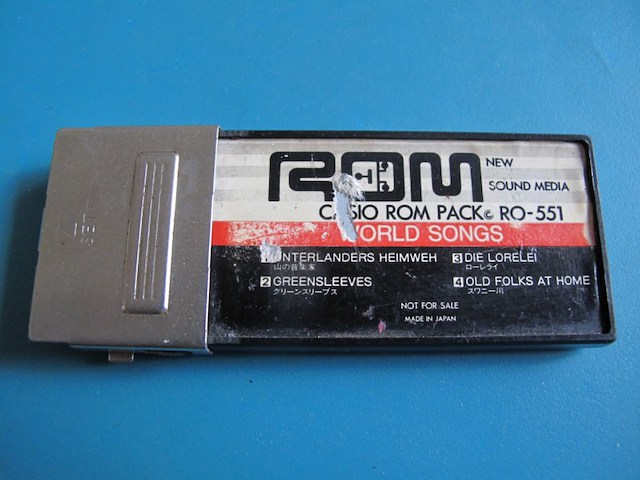 CASIO ROM Pack RO-551 za sintisajzere