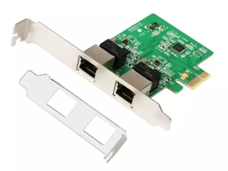 E-GREEN PCI-EXPRESS KONTROLER 2-PORT GIGABIT ETHERNET