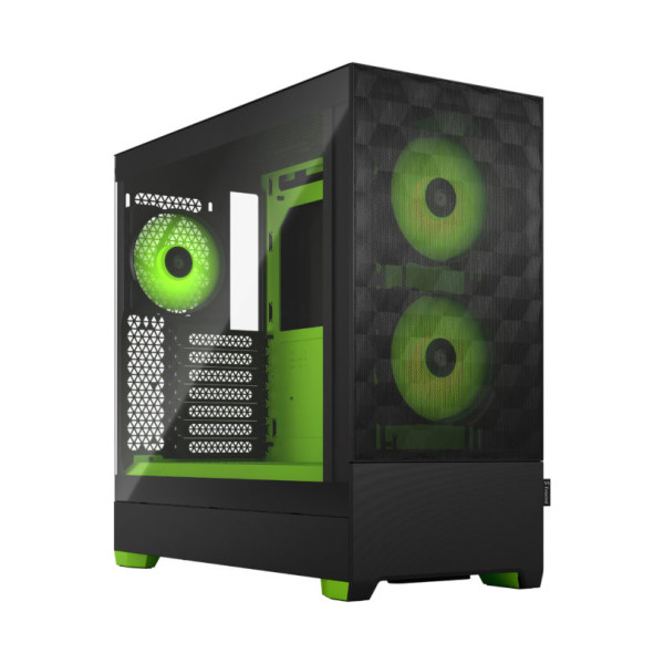 KUĆIŠTE FRACTAL DESIGN POP AIR RGB GREEN CORE TG CLEAR TINT, FD-C-POR1A-04