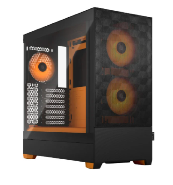 KUĆIŠTE FRACTAL DESIGN POP AIR RGB ORANGE CORE TG CLEAR TINT, FD-C-POR1A-05