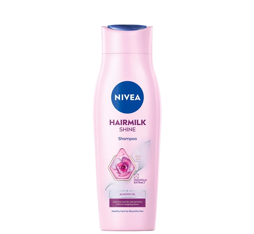 NIVEA ŠAMPON 250ML HAIRMILK NATURAL SHINE CARE DULL,TIRED 88615