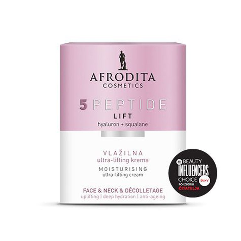 AFRODITA 5 PEPTIDE LIFT Hidrantna ultra lifting krema 50ml