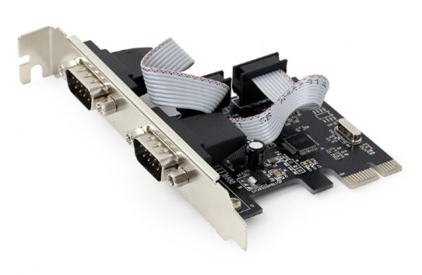 Serial Port x2 PCI-Express add-on card, with low-profile bracket ( SPC-22 )