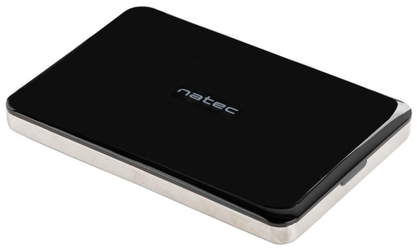 OYSTER 2, HDD/SSD External Enclosure 2.5'', SATA III, USB3.0, Aluminium, Black ( NKZ-0716 )