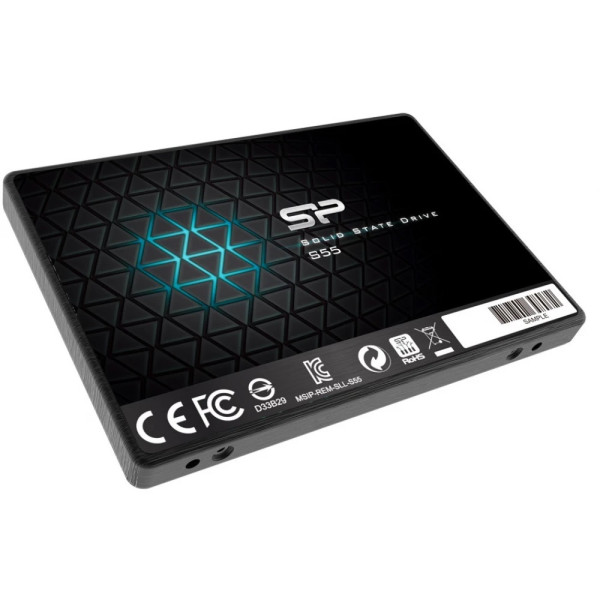 2.5'' 240GB SSD, SATA III, S55, Read up to 460 MB/s, Write up to 450 MB/s ( SP240GBSS3S55S25 )