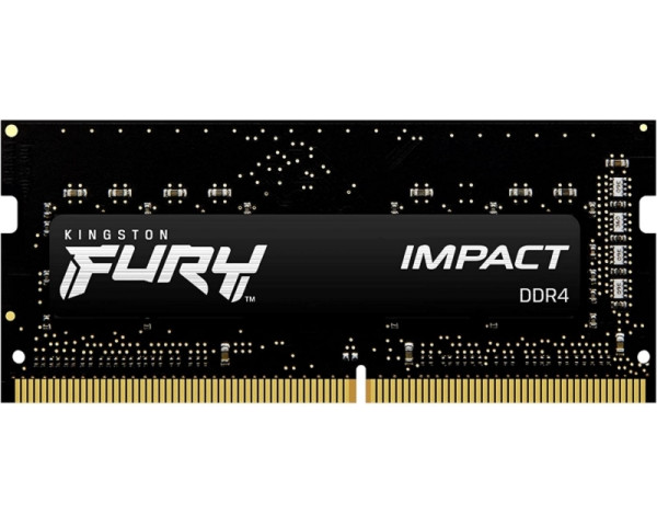 DDR4 16GB SO-DIMM 3200MHz [FURY IMPACT], Non-ECC Unbuffered, CL20 1.2V, 260-pin 1Rx8 ( KF432S20IB/16 )