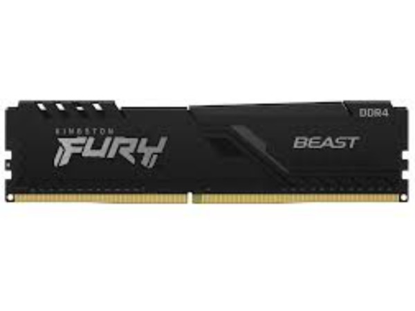 DDR4 16GB (2x8GB) 3200MHz [FURY BEAST], Non-ECC UDIMM, CL16 1.35V, 288-Pin 1Rx8, Memory Kit, w/Heatsink ( KF432C16BBK2/16 )