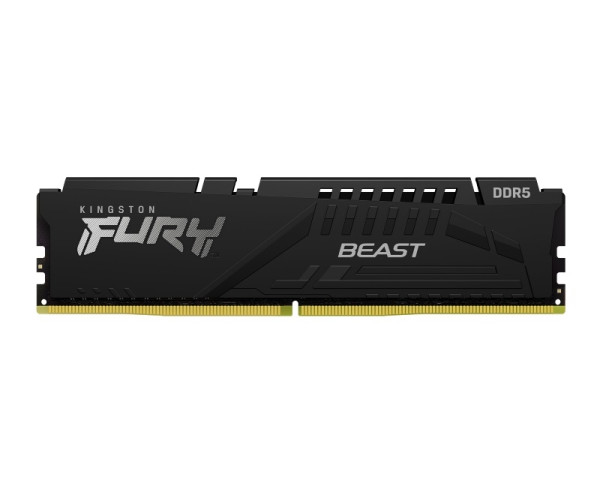 DDR5 16GB 5200MHz [FURY BEAST], Non-ECC UDIMM, CL40 1.25V, 288-Pin 1Rx8, w/Heatsink ( KF552C40BB-16 )