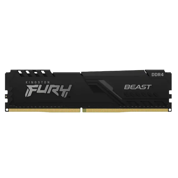 DDR4 32GB (2x16GB) 3200MHz [FURY BEAST], Non-ECC UDIMM, CL16 1.35V, 288-Pin 1Rx8, Memory Kit, w/Heatsink ( KF432C16BBK2/32 )