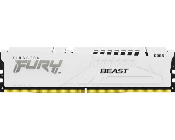 DDR5 32GB 5200MHz CL40 DIMM [FURY Beast] White XMP ( KF552C40BW-32 )