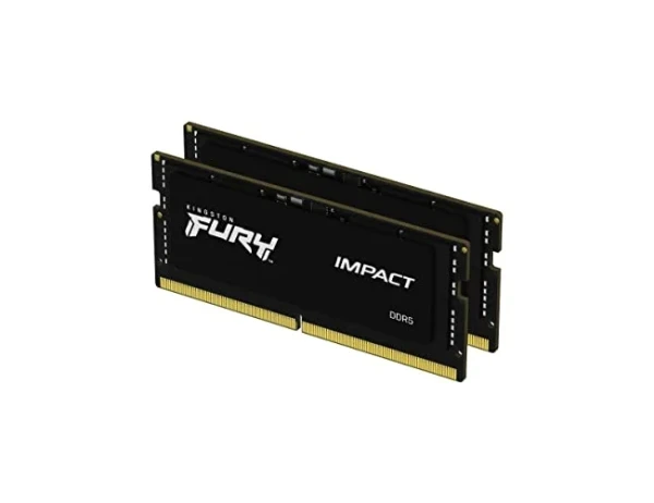 DDR5 64GB (2x32GB) SO-DIMM 5600MHz [FURY IMPACT], Non-ECC Unbuffered, CL40 1.1V, 262-pin 2Rx8, Memory Kit ( KF556S40IBK2-64 )