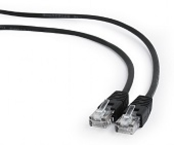 Patch Cable, U/UTP Cat.5e, Black, 3m ( PP12-3M/BK )
