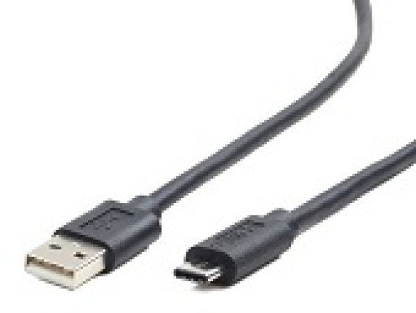 USB2.0 to USB-C Cable, up to 480 Mbit/s, Black, 1m ( CCP-USB2-AMCM-1M )