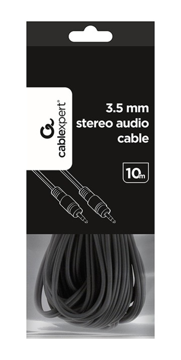 3.5 mm stereo audio cable, 10 m ( CCA-404-10M )