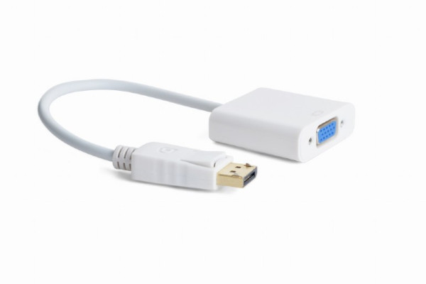 DisplayPort to VGA adapter cable, white ( A-DPM-VGAF-02-W )