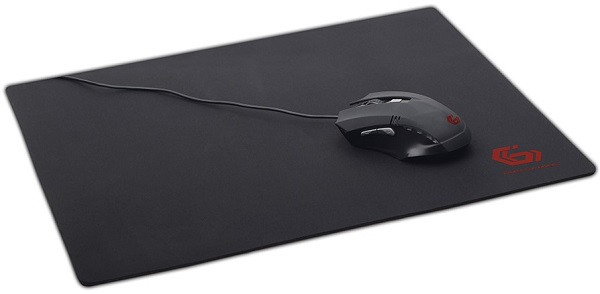 Gaming Mouse Pad, Size L 400x450 mm, Black ( MP-GAME-L )
