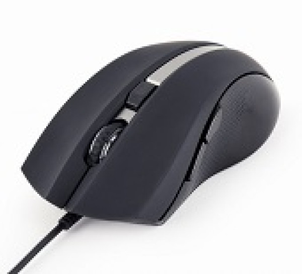 G-laser Mouse 800-2400 DPI, 6 Buttons, USB, Black, Cable 1.8m ( MUS-GU-02 )