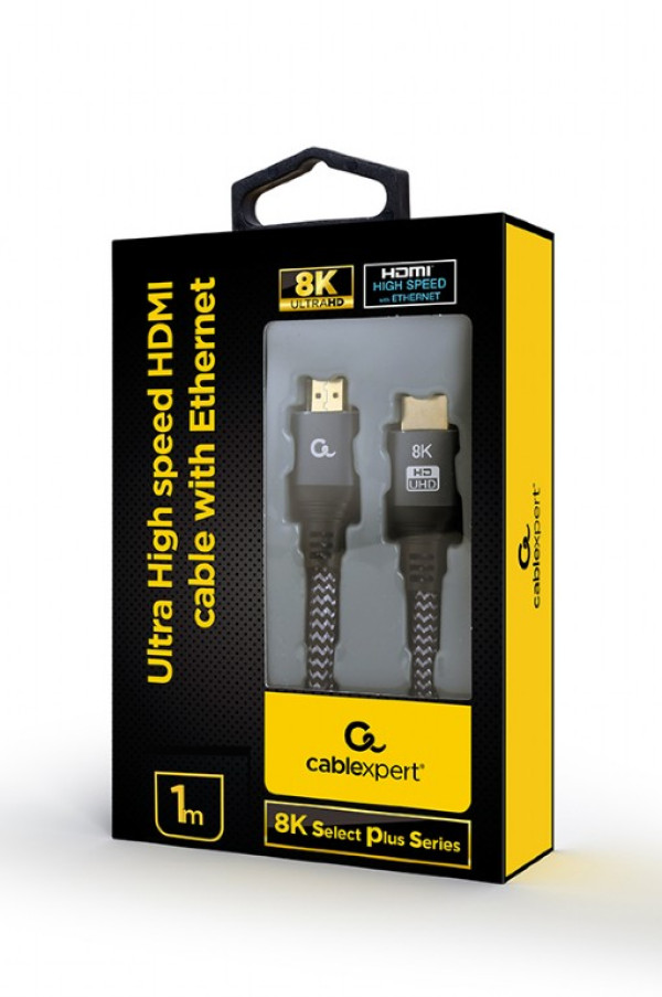 Ultra High speed HDMI cable with Ethernet, 8K select plus series, 1m ( CCB-HDMI8K-1M )