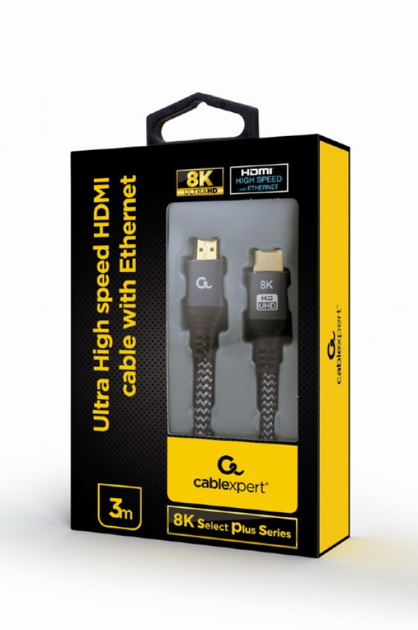 Ultra High speed HDMI cable with Ethernet, 8K select plus series, 3m ( CCB-HDMI8K-3M )