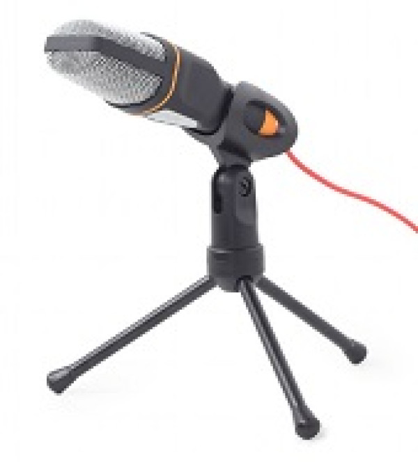 Omni-directional Microphone with Tripod, 3.5mm Connector, Black ( MIC-D-03 )