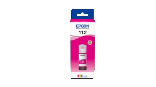 112 EcoTank Pigment Magenta ink bottle ( C13T06C34A )