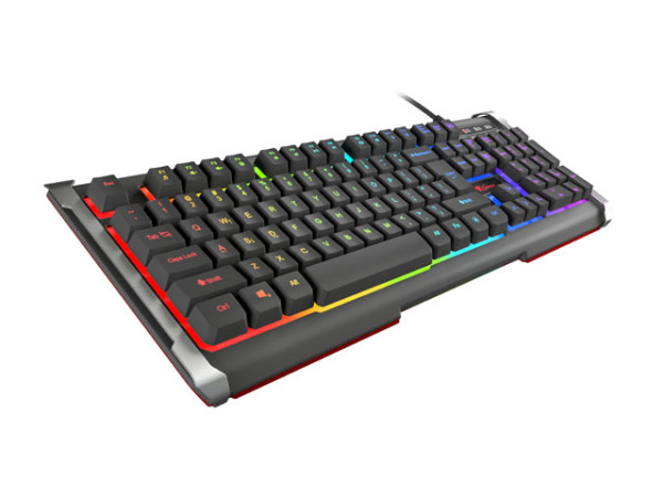 GENESIS RHOD 400 RGB, Gaming Keyboard, Antighosting, Spill Proof, RGB Backlit, Wired, USB ( NKG-0993 )