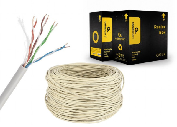 CAT5e UTP LAN cable (CCA), solid, 1000 ft (305 m) ( UPC-5004E-SOL )