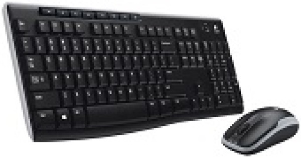 Wireless Combo MK270, US, Keyboard & Mouse, 2.4GHz, 8 Multimedia Keys ( 920-004509 )