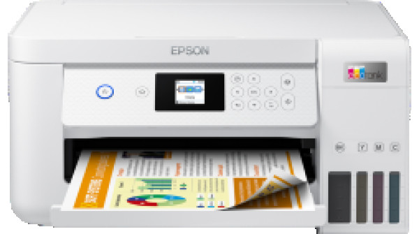 L4266 EcoTank, print-scan-copy, Color, A4, 5760X1440, USB, Wi-Fi, Duplex, white ( C11CJ63414 )