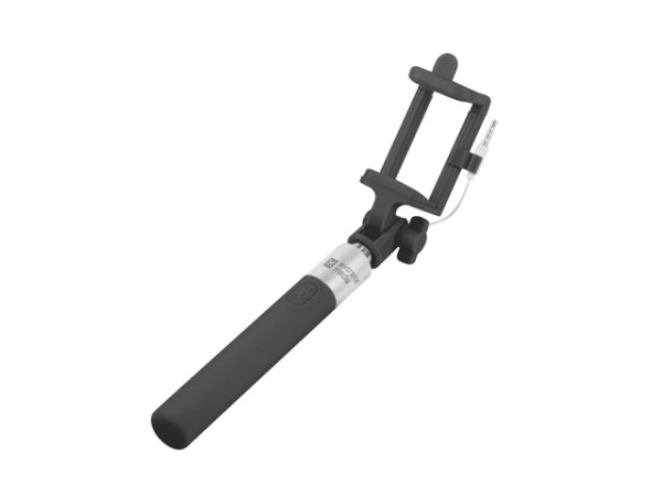 SF-20W, Wired Selfie Stick, Length 186-810 mm, Black ( NST-0982 )