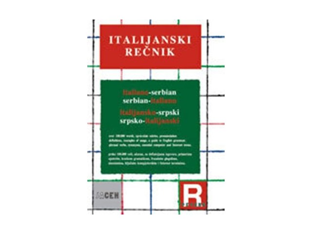 Rečnik italijansko-srpski; srpsko-italijanski - Sandra