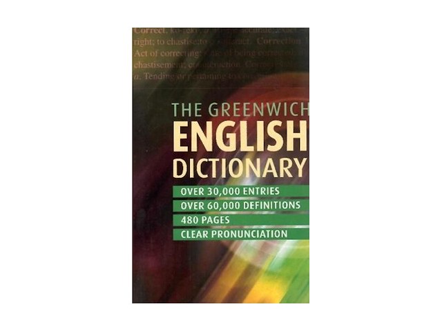 The Greenwich English Dictionary - Više Autora