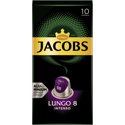 Jacobs kapsule Nespresso kompatibilne Espresso Lungo 8,10kom