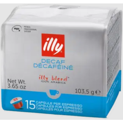 Illy mps kapsule Decaff 1/15