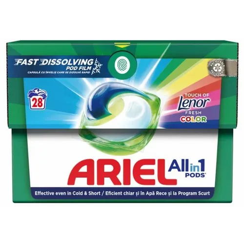 Ariel kapsule za pranje veša Touch of Lenor, 28kom