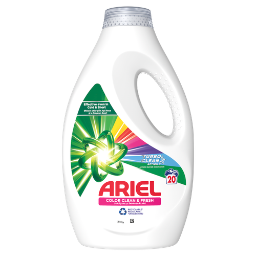 Ariel tečni deterdžent za veš Color clean and Fresh 1l, 20 pranja