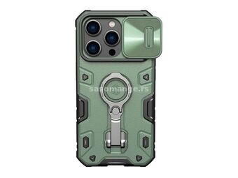 NILLKIN Maska Cam Shield Armor Pro za iPhone 14 Pro/ zelena