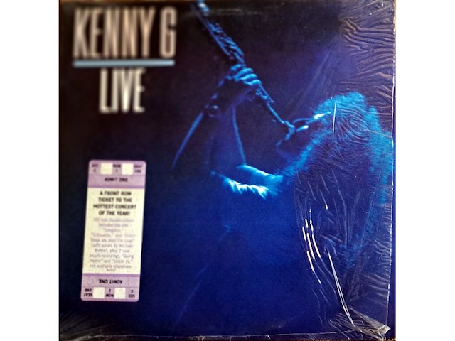 2LP: KENNY G - LIVE (US PRESS)